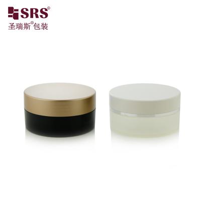 China SRSQ-80g Cosmetic PP Plastic Single Wall Jar With Screw Top Lid à venda