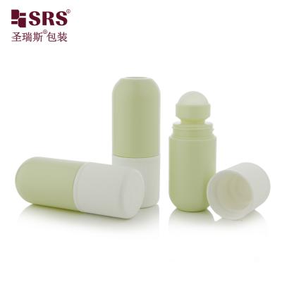China RPPA1-50ml Cylindrical PP Roll On Bottle 50ml-90ml For Multiple Purposes for sale