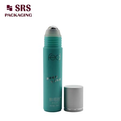China SRS high quality cosmetic empty 35ml plastic deodorant roller ball bottle for sale