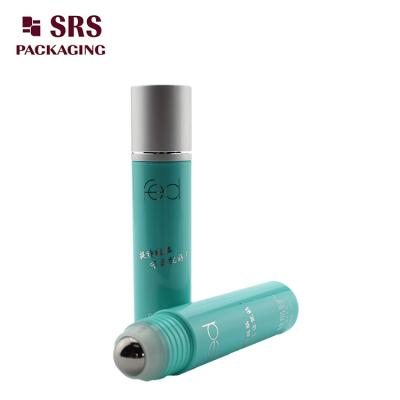 China SRS high quality cosmetic empty 35ml plastic deodorant roller ball bottle for sale