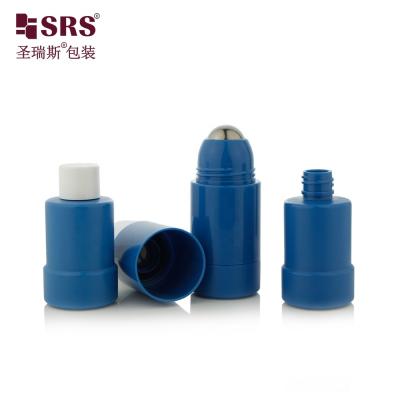 China PP Plastic Refillable Roll On Bottle 50ml 75ml with Steel Ball for sale