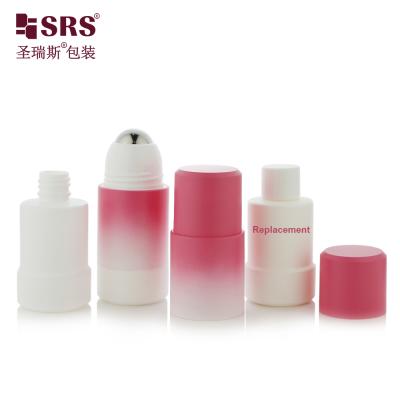 China Refillable PP Roll On Bottle 50ml 75ml for Essential Oils and Deodorant for sale
