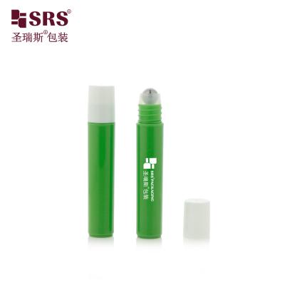 China RPA-7ML Empty PP Roll On Bottle with gold metal cap for acne treatment for sale