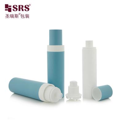 China 50ml 100ml PP Refillable Airless Pump Bottle for Skin Care for sale