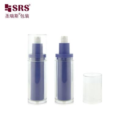 China 30ml Refillable PET PP Cosmetic Bottle for Serums and Lotions for sale