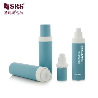 China 50ml 100ml PP Airless Serum Bottle Custom Color Refillable for sale