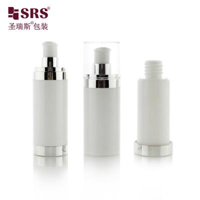 China Refillable 15ml 30ml 50ml AS+PP Airless Pump Bottle for Cosmetics for sale