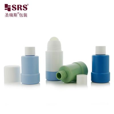 China 50ml 75ml PP PCR Refillable Roll On Bottle for Cosmetics for sale