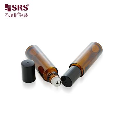 China Leak Proof Caps Glass Perfume Roller Bottles Perfect for Essential Oils Fragrances and Aromatherapy Packaging Solutions for sale