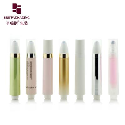 China AY-10ML Empty Pp Plastic Double Wall Airless Pump Roll On Bottle Packaging For Scalp Care Cream Serum for sale