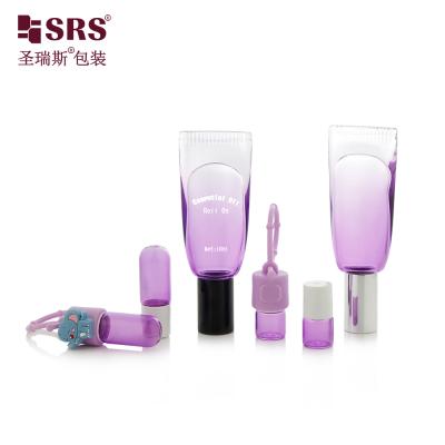 China GB3-10ml No Leakage Tube Shape Thick Wall Roller Bottle With Metal Roll On For Perfume Oil for sale