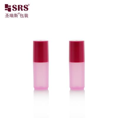 China Portable 3ml Refillable Plastic Roller Bottle, Empty Roll‑on Vial With Plastic Cover & Steel Ball for sale