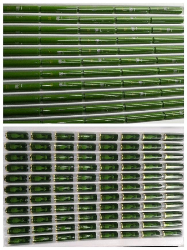 A0031-10ML Empty Coating Grey Custom Colored aS plastic bottle with roll on vacuum airless pump for eye serum skin care
