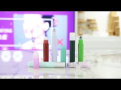 Garrafa de perfume de rolos da série RPP à prova de vazamento Transparente 3 ml
