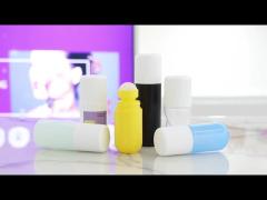 RPPA1-50ml Cylindrical PP Roll On Bottle 50ml-90ml For Multiple Purposes And Applications