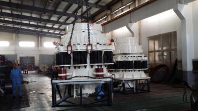 Cina Frantoio portatile del cono della cava dell'aggregato del frantoio del cono del composto dell'asse eccentrica in vendita