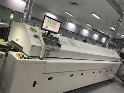 China Lead Free IR Hot Air 10 Zones 450mm SMT Reflow Soldering Oven for sale