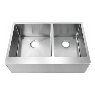 China 304 SS Apron Style Sink , Undermount Apron Front Sink For Hotel / Restaurant for sale