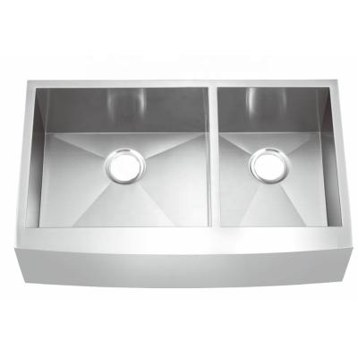 China Rectangular Stainless Trough Sink Commercial , Polished Metal Classic Sink for sale