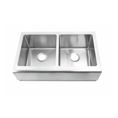 Commercial 16 Gauge Stainless Steel Sink With Apron 32-7/8