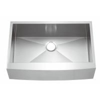 China Rectangular Apron Stainless Steel Kitchen Sink With Large Capacity for sale