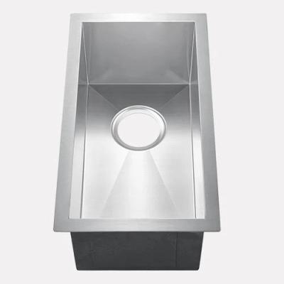 China Sanitary Ware Handcraft 304 Stainless Steel Rv Sinks With Hole Cover Portable / Large Stainless Steel Sink for sale