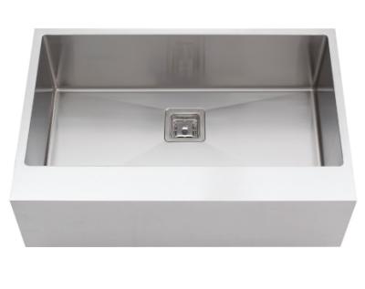 China Rose Gold Apron Stainless Steel Farmhouse Sink Without Faucet for sale