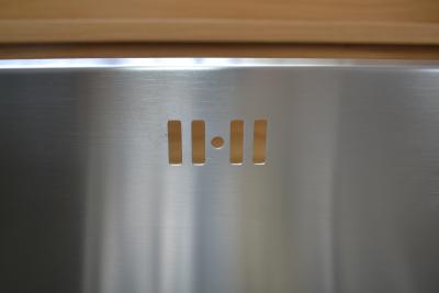 Cina Ciotola a 33 pollici nana del lavandino di cucina di acciaio inossidabile del grembiule di PVD 1 in vendita