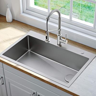 Cina SUS di profondità di Topmount 229mm 304 doppi lavandini di cucina della ciotola in vendita
