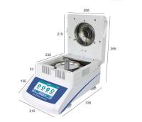 China Lab Digital Grain Corn Moisture Tester Halogen Moisture Meter Timing Automatic for sale