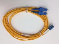 China Duplex SC To LC Fiber Patch Cord 3.0-2m Single Mode Type For Active Device Termination for sale