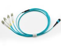 China Blue Single Mode Optical Cable , 4 Cores Ethernet Communication Cable for sale