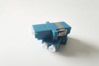 China LC UPC  Singlemode duplex Fiber Adapter  Environment Protection for sale