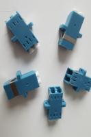 China LC UPC  Singlemode duplex Fiber Adapter  Environment Protection for sale