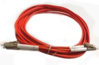 China MultiMode Duplex LC 3MM 3m Fiber Optic Patch Cable Good Temperature Stability for sale