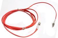 China MultiMode Duplex LC 3MM 3m Fiber Optic Patch Cable Good Temperature Stability for sale