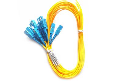 Cina Perdita di inserzione bassa di 2.0mm 1.2m della treccia a fibra ottica semplice dello Sc UPC in vendita