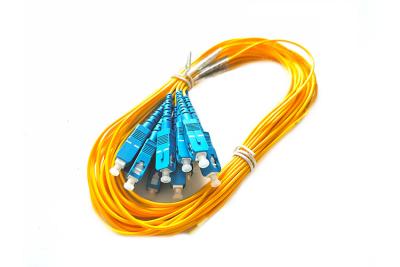 Cina Perdita di inserzione bassa di 2.0mm 1.2m della treccia a fibra ottica semplice dello Sc UPC in vendita
