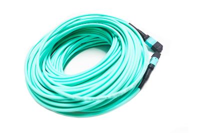 Cina CATV 50/125 8 cavo a fibre ottiche OM3 misto del centro 10m MTP MPO in vendita