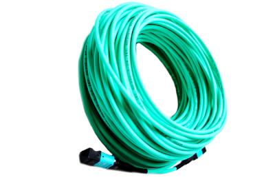 Cina CATV 50/125 8 cavo a fibre ottiche OM3 misto del centro 10m MTP MPO in vendita