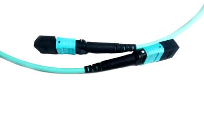 Cina 8 cavo a fibre ottiche misto OM3 misto del centro MPO 3.5m in vendita