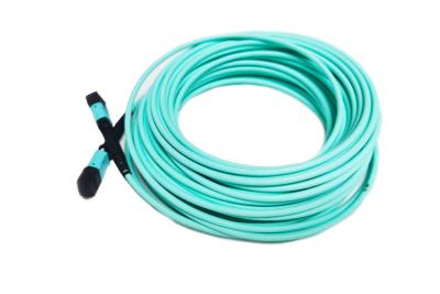 Cina 8 cavo a fibre ottiche misto OM3 misto del centro MPO 3.5m in vendita