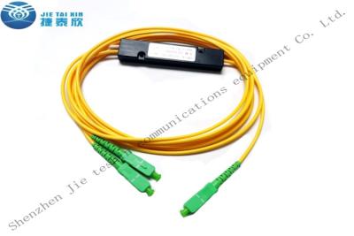 Cina Sc di fibra ottica APC 2.0mm dell'accoppiatore di 1490nm 1550nm 1x2 FBT 1m in vendita