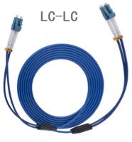 China Custom Single Mode Duplex Armored Fiber Optic Patch Cable LC SC FC ST for sale