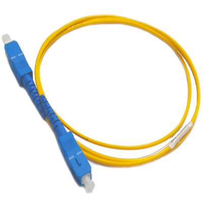 Cina Attenuazione di riflessione del cavo della toppa di fibra ottica di G657 MP SC/UPC 3.0MM alta in vendita