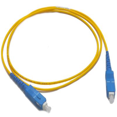 Cina Attenuazione di riflessione del cavo della toppa di fibra ottica di G657 MP SC/UPC 3.0MM alta in vendita