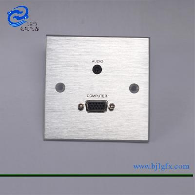 China HDMI vga usb audio rca power wall plate for sale