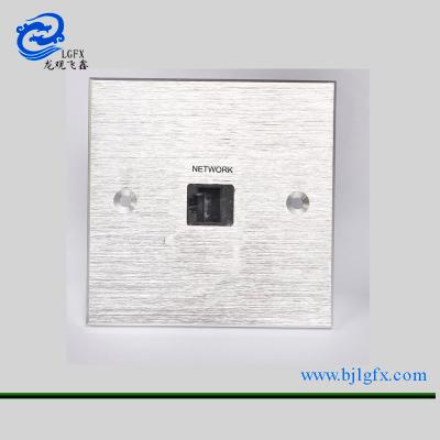 China rj45 wall  plate network for sale
