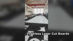 Laser‑cut board