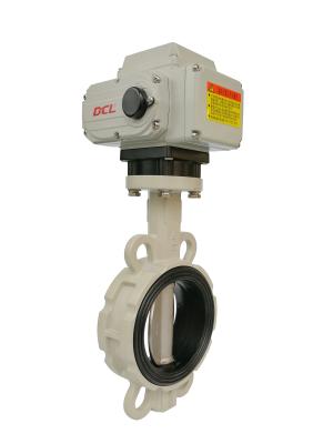 China Compact 1/4 Turn 400Nm DC24V HVAC Butterfly Valve Actuator for sale